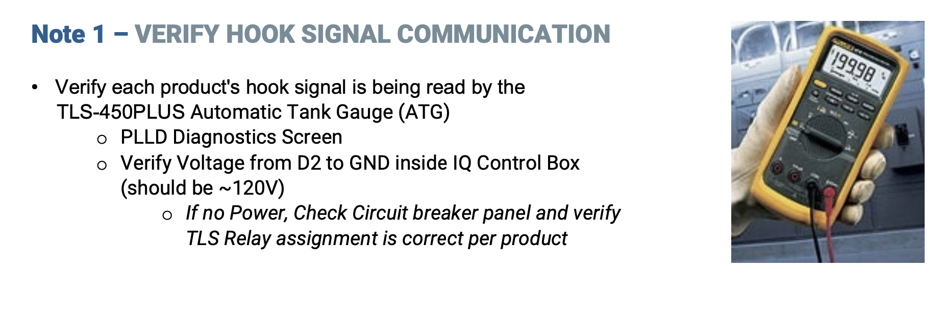 Intelligent Pump Control Installation Checklist | Veeder-Root